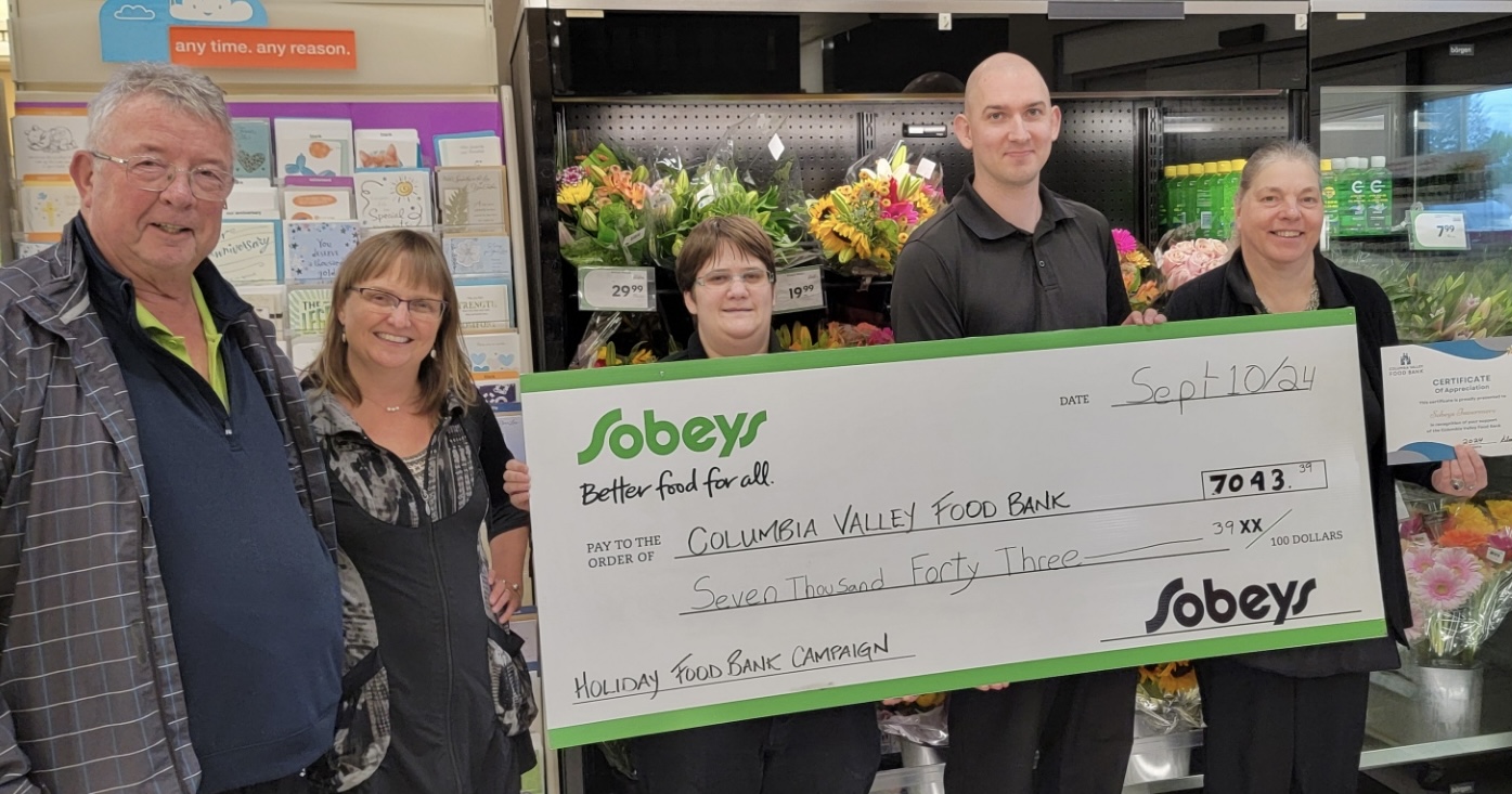 Thank You Sobeys Invermere – Columbia Valley Food Bank