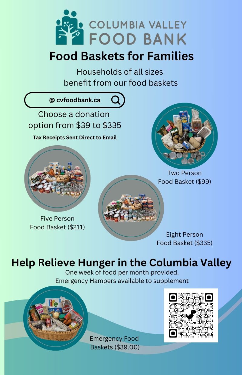 Columbia Valley Food Bank – Welcome Volunteers
